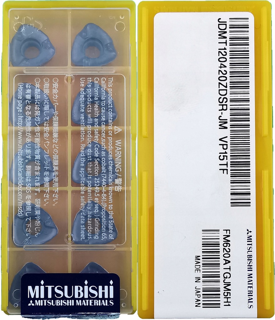 Płytki JDMT 120420 ZDSR-JM VP15TF MITSUBISHI - 12001444214 - oficjalne ...