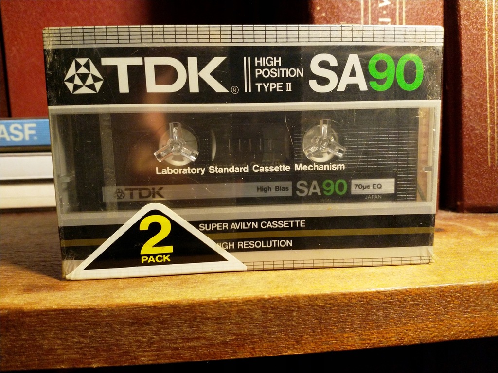 TDK SA 90 - kaseta magnetofonowa 2 PACK - 8147770660 - oficjalne archiwum Allegro