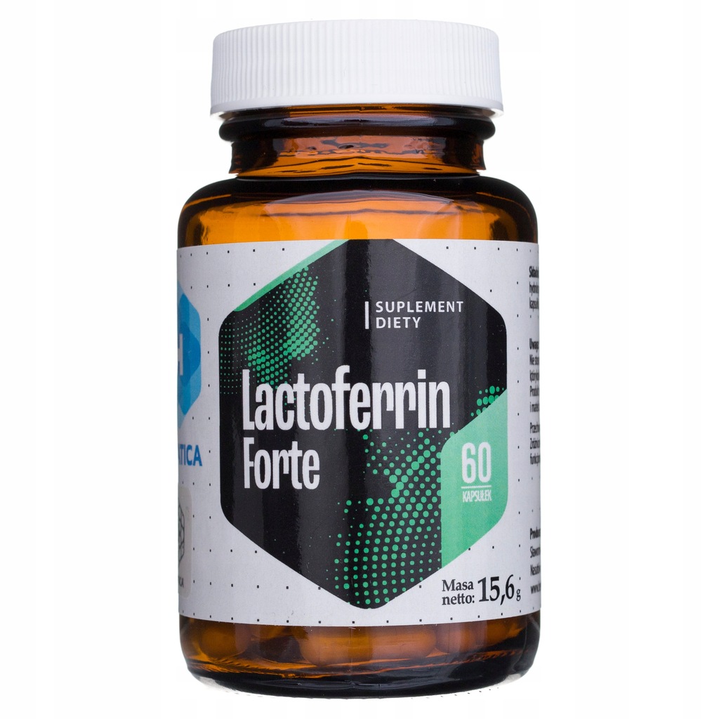 Hepatica Lactoferrin Forte naturalne białko 200 mg - 11898110915 ...