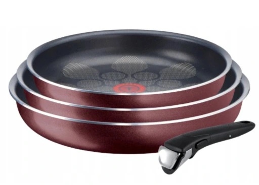 ZESTAW PATELNI TEFAL Ingenio Cook'n Clean 4 el. - 11633194040 - oficjalne archiwum Allegro