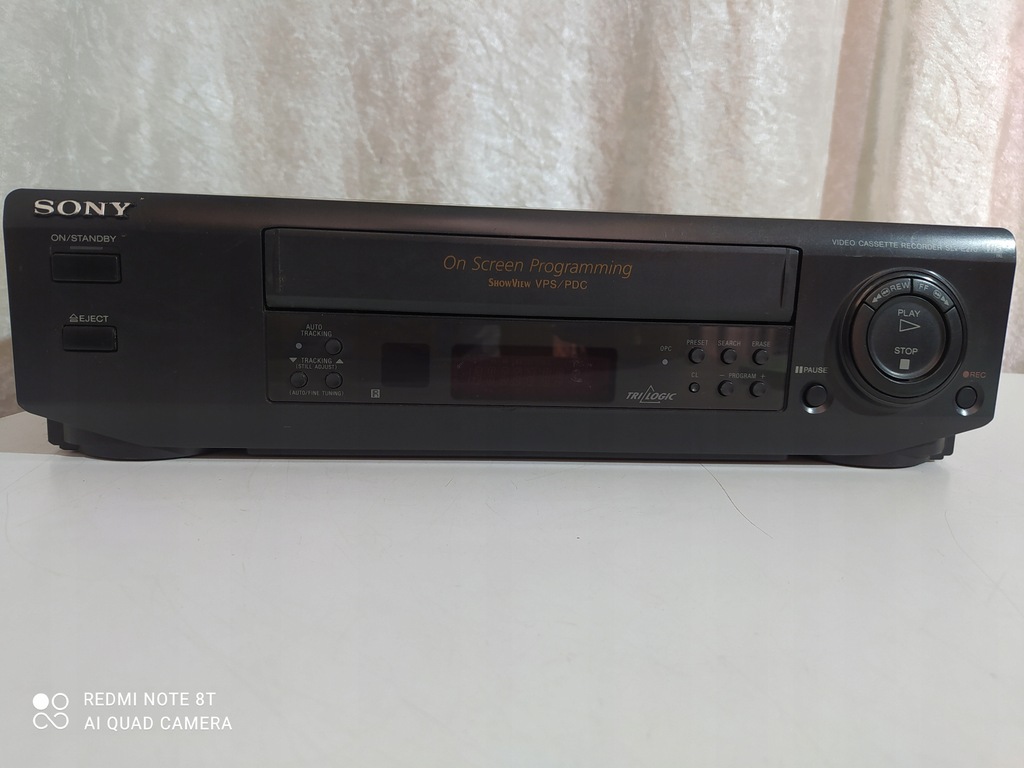 ODTWARZACZ KASET VHS SONY SLV-E270 - 10820799114 - oficjalne archiwum Allegro