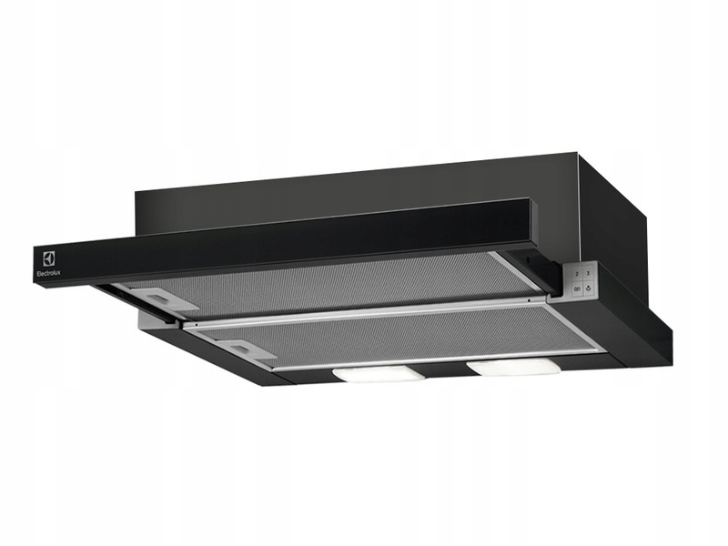 Czarny Okap podszafkowy ELECTROLUX LFP326FB - 12405643099 - oficjalne ...