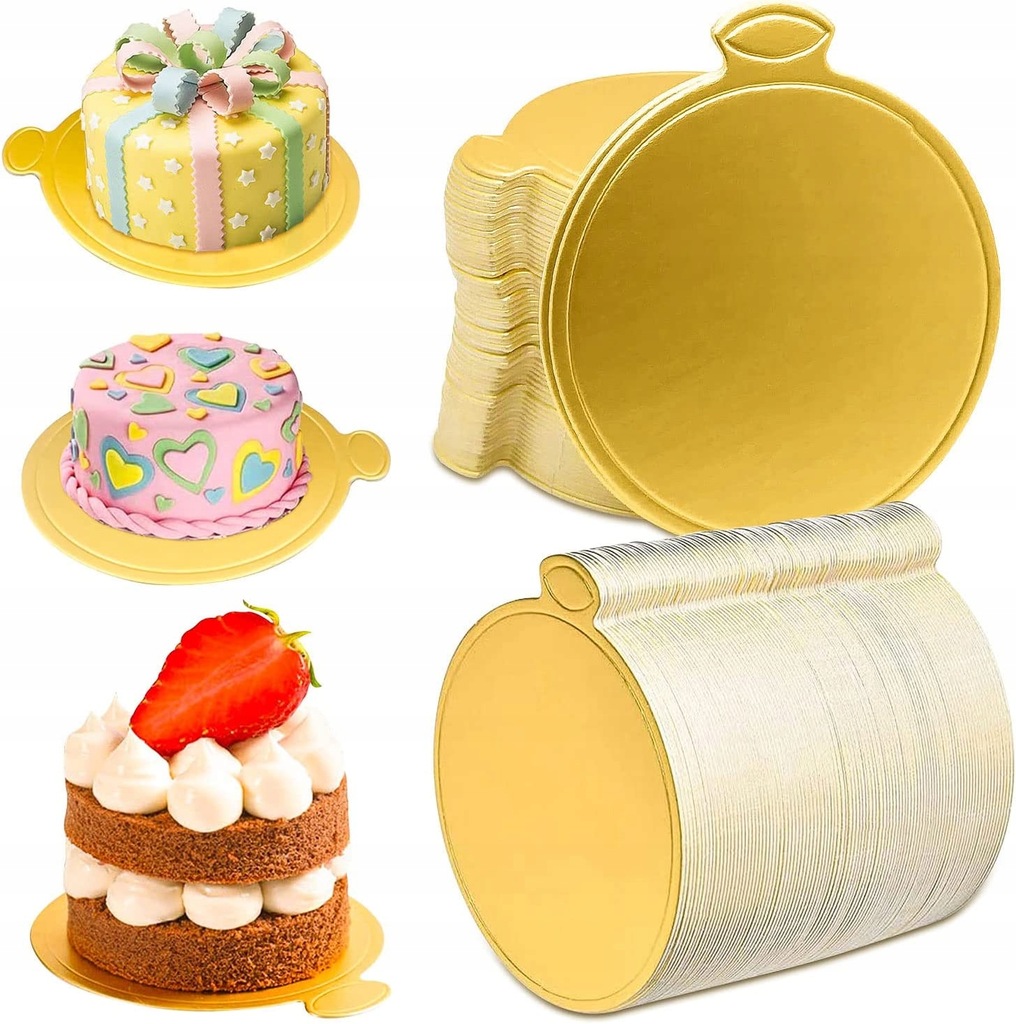 Mini Paper Cake Boards Dessert Displays 100pcs - 13478901581 ...