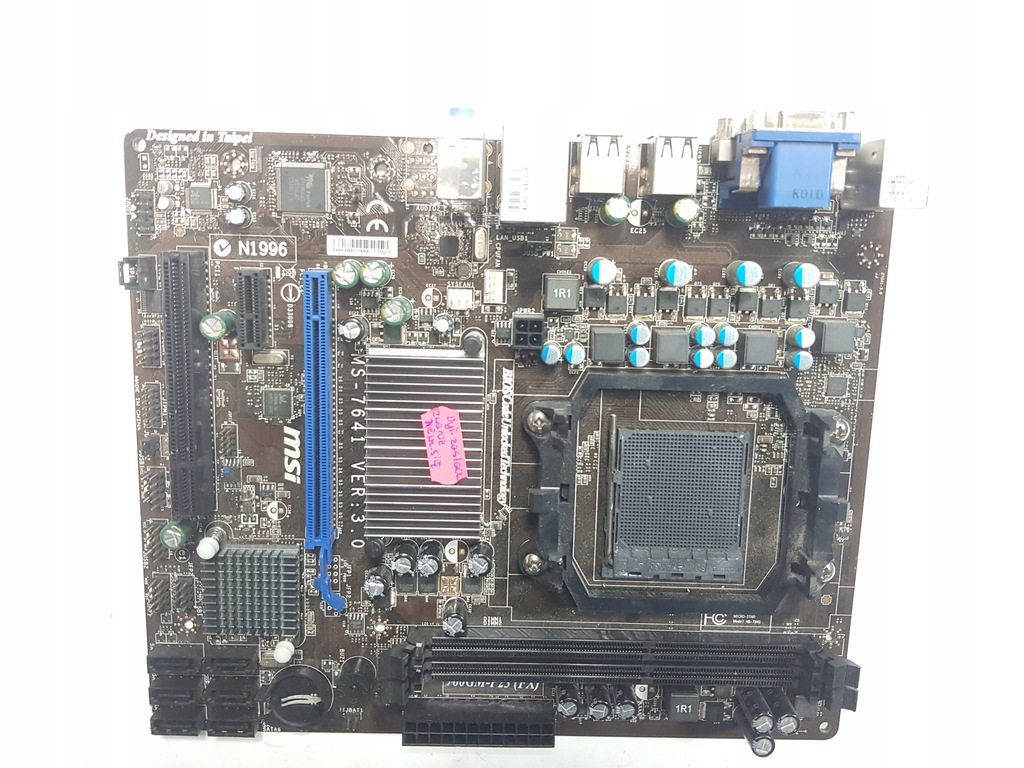 płyta główna MSI MS-7641 uszkodzona US59 - 11902859740 - oficjalne ...
