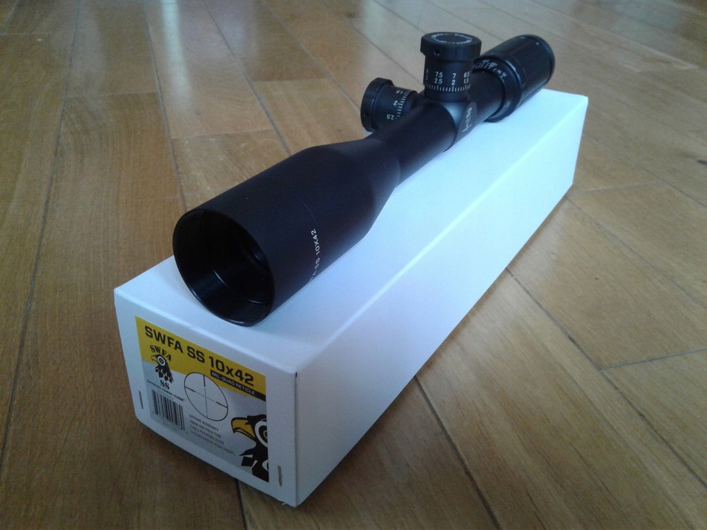 Luneta Riflescope SWFA Super Sniper 10X42 Mil-Quad - 11097286217 ...