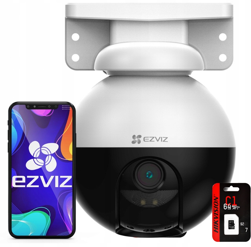 KAMERA WIFI OBROTOWA 5Mpx C8W PRO EZVIZ Śledzenie - 12619163421 - oficjalne archiwum Allegro
