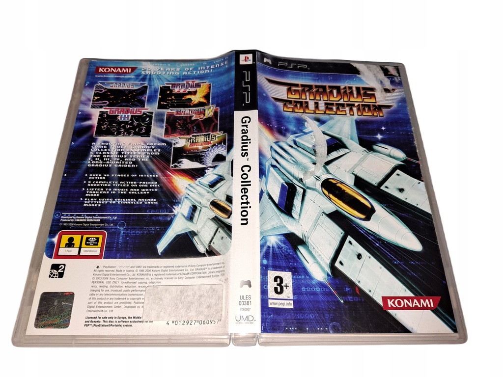 Gradius Collection / 1, 2, 3, 4, Gaiden / PSP - 12775440451 - oficjalne ...