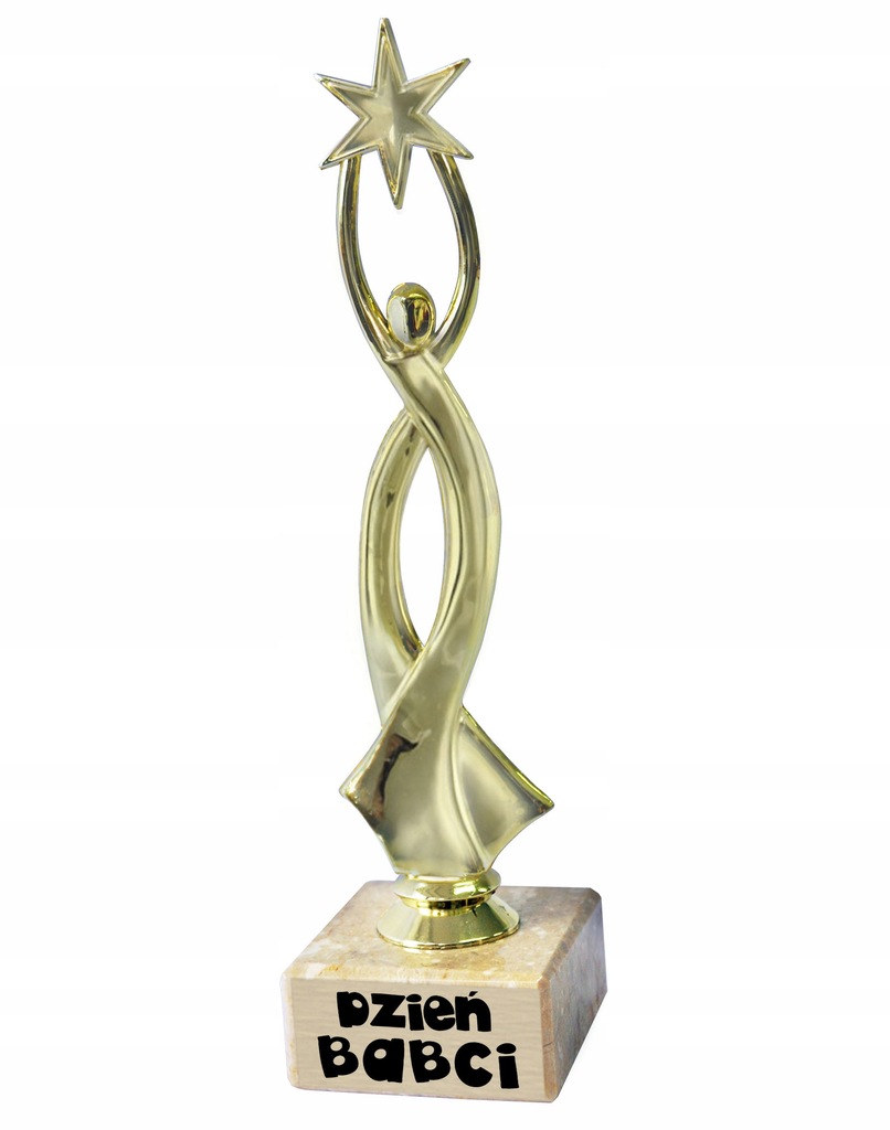 Statuetka GWIAZDA prezent na DZIEŃ BABCI - 9944428505 - oficjalne ...