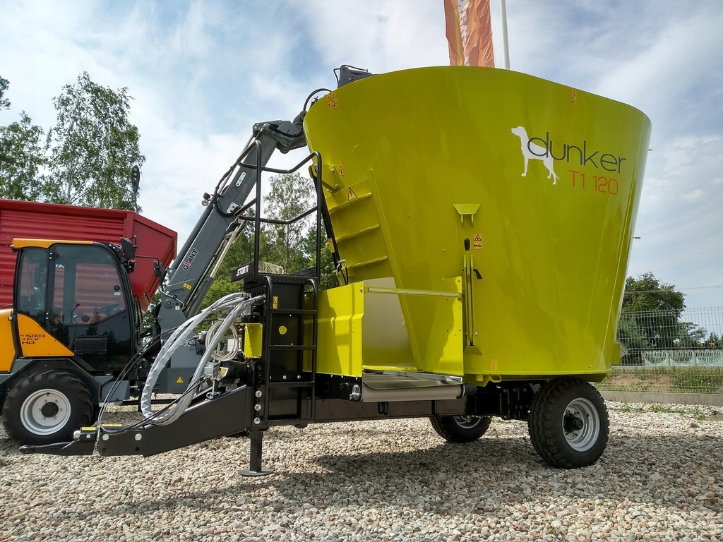 Wóz paszowy STORTI Dunker T1 120 - 7881473897 - oficjalne archiwum Allegro