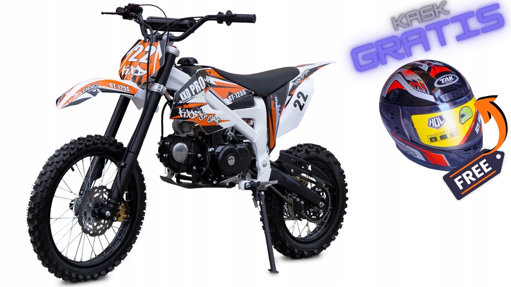 Cross KXD PRO 125 EL Koła 17/14' Manual DUŻY (612) - 12956961622 ...