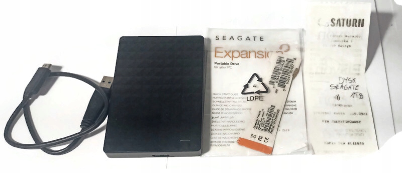 Dysk zewnętrzny HDD Seagate SRD0NF1 1TB - 14654422877 - oficjalne ...