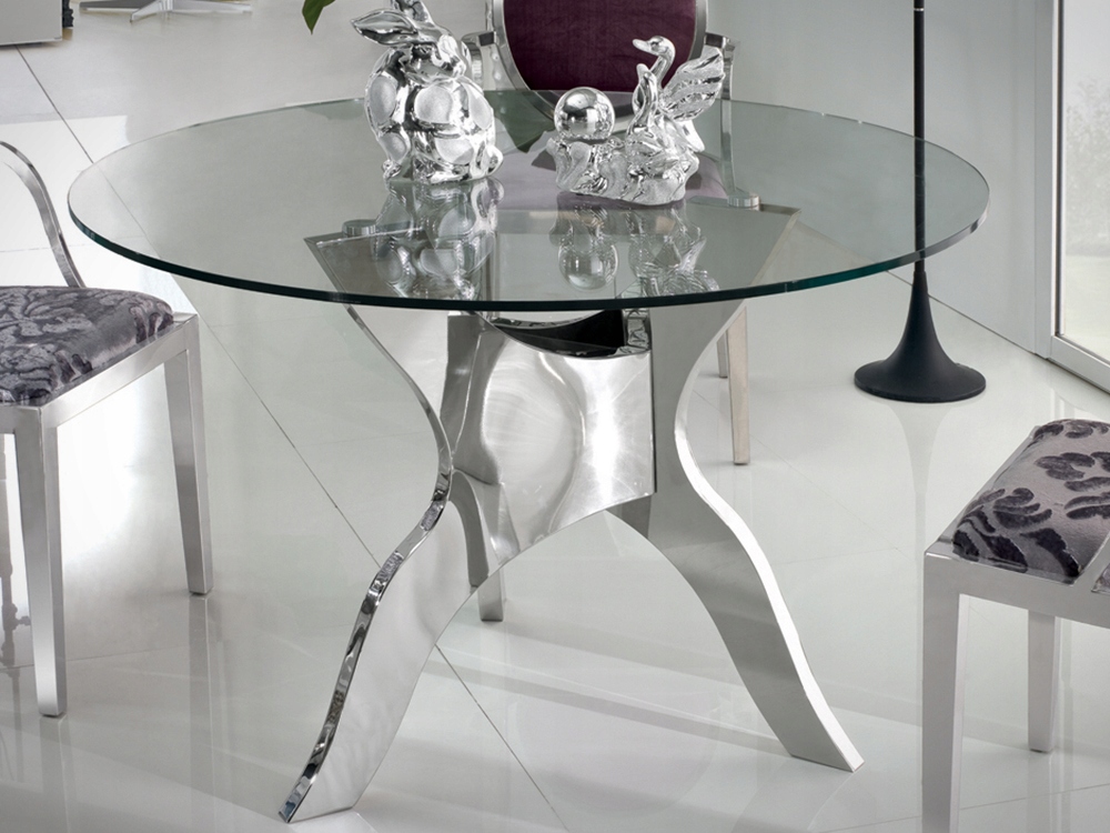 STÓŁ OKRĄGŁY TH314 120x120x74cm - 8559818102 - oficjalne archiwum Allegro