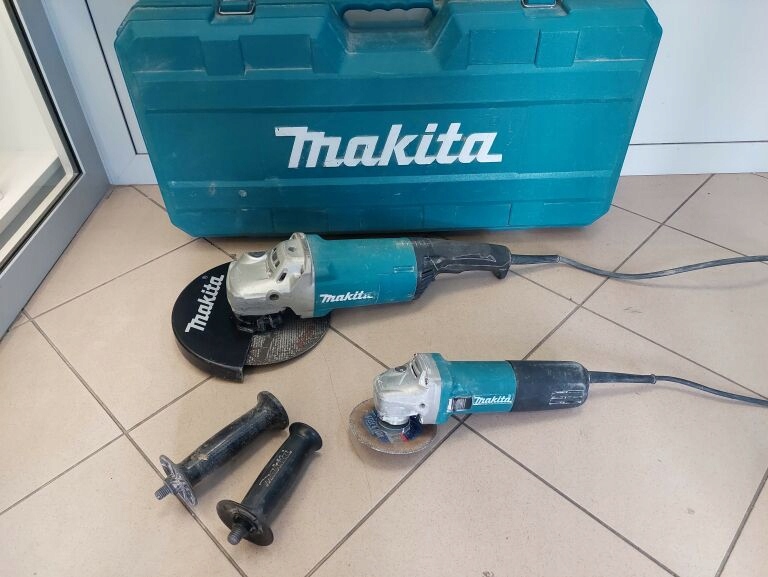 ZESTAW SZLIFIEREK MAKITA GA9060 + 9558HNR - 12045173155 - oficjalne ...