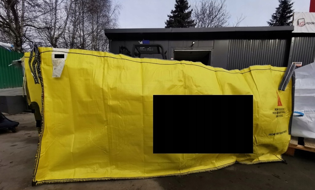 WOREK BIG BAG KONTENER 2,2M3 Na Gabaryty,Odpady - 12115116948 ...