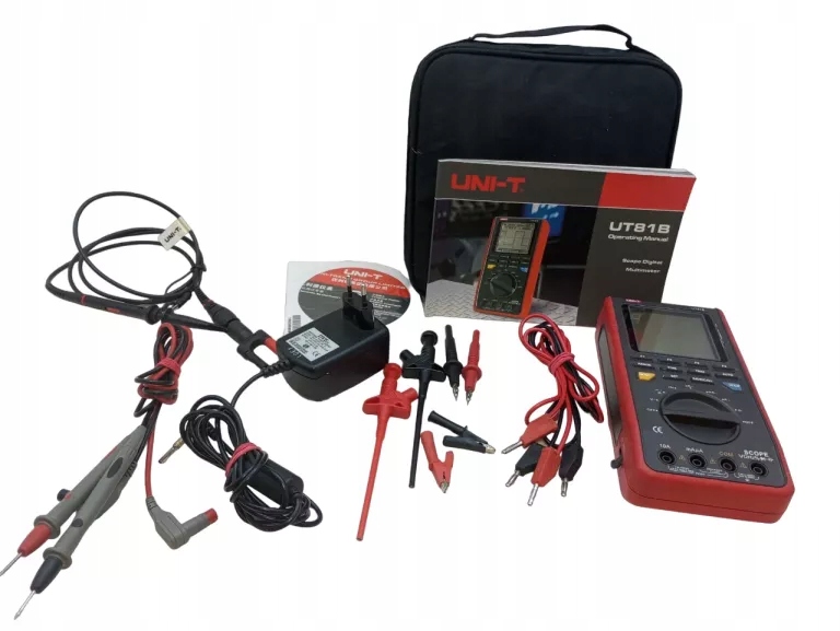 OSCYLOSKOP UNI-T UT81B KOMPLET - 14034609709 - oficjalne archiwum Allegro
