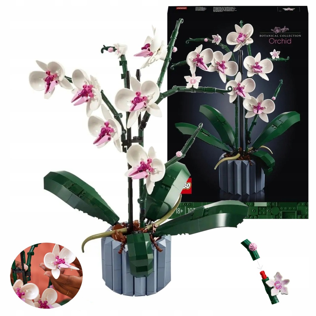 LEGO ICONS 10311 ORCHIDEA STORCZYK PREZENT - 14836754456 - oficjalne ...