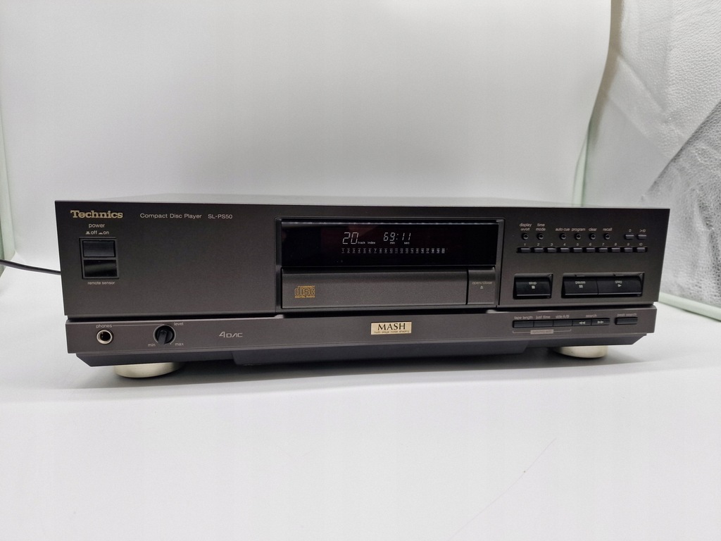 Technics SL-PS50 Odtwarzacz CD LASER FRONT TOP !!! - 12179130851 ...
