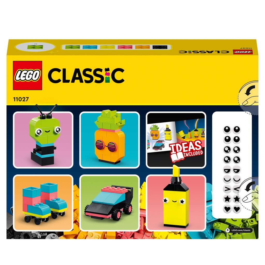 Купить LEGO Classic 11027 Креативная неоновая игра: отзывы, фото и характеристики на Aredi.ru ...