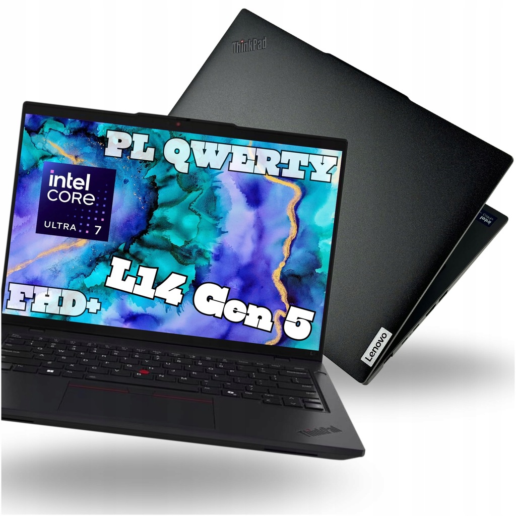 Laptop Lenovo ThinkPad L14 Gen 5 Ultra 7 165U 32GB 512GB FHD+ US ...