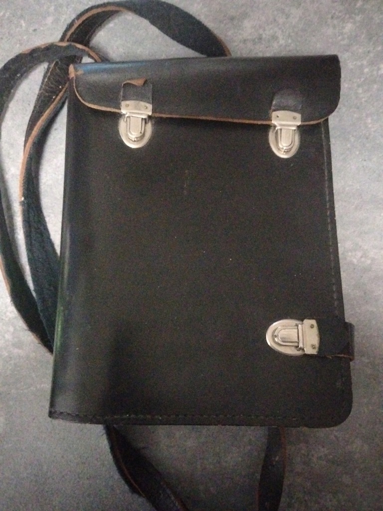 Mapnik wojskowy mapownik teczka skórzana - 12801725384 - oficjalne ...