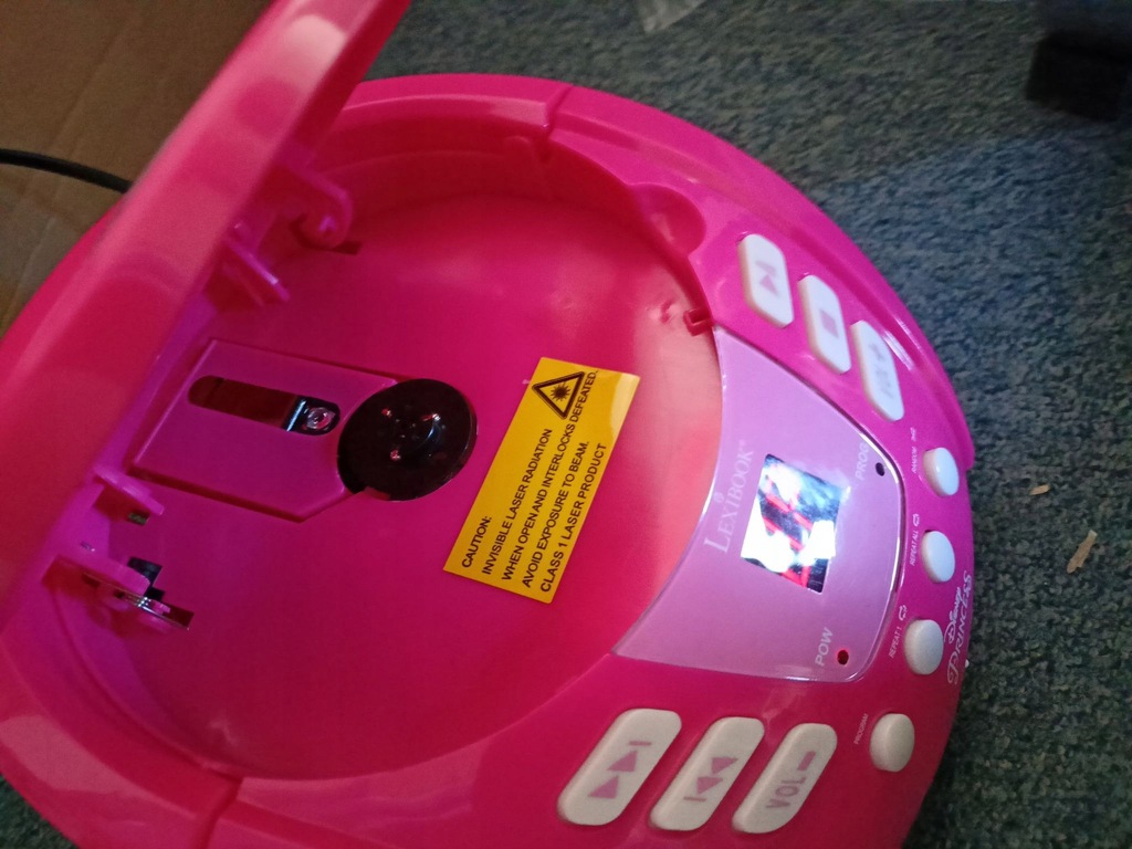LEXIBOOK Odtwarzacz CD Disney Princess Boombox - 12462949973 ...