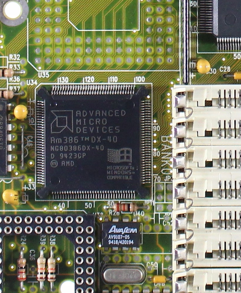 Płyta Główna OPTI 82C495XLC AMD 386-DX40 Socket 3 - 12450775044 ...