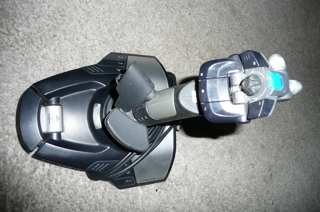 Joystick Saitek Cyborg Evo pad gaming USB - 13053524174 - oficjalne ...