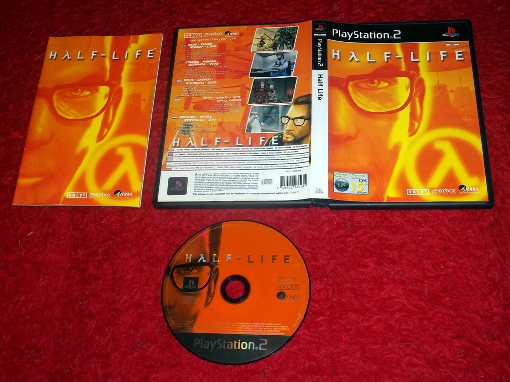 HALF LIFE PS2 POSKA EDYCJA PREMIEROWA UNIKAT ! - 14256159204 ...