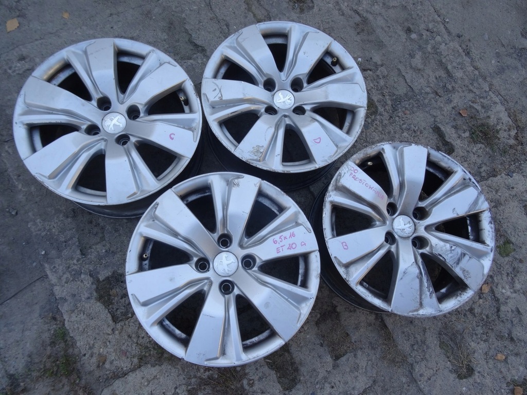 PEUGEOT 2008 FELGI ALUMINIOWE 16'' ET20 4X108 - 12739207733 - oficjalne ...