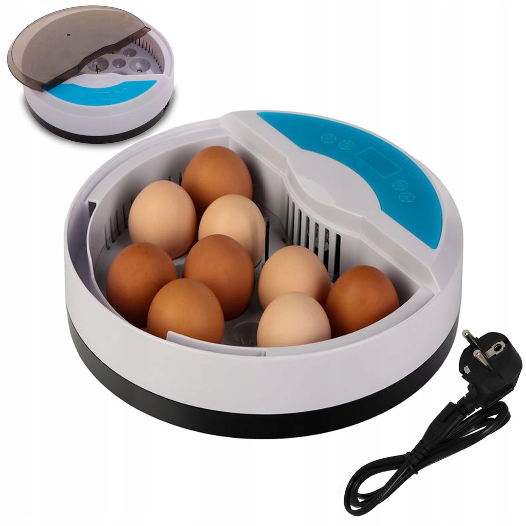 Mini inkubator 9 jaj wylęgarka klujnik SMART EGG - 11865329063 ...