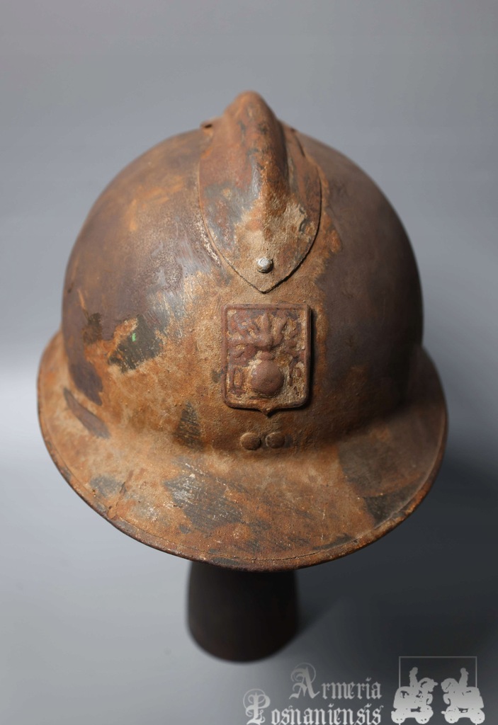 Hełm francuski Adrian wz 26 - 14701439533 - oficjalne archiwum Allegro