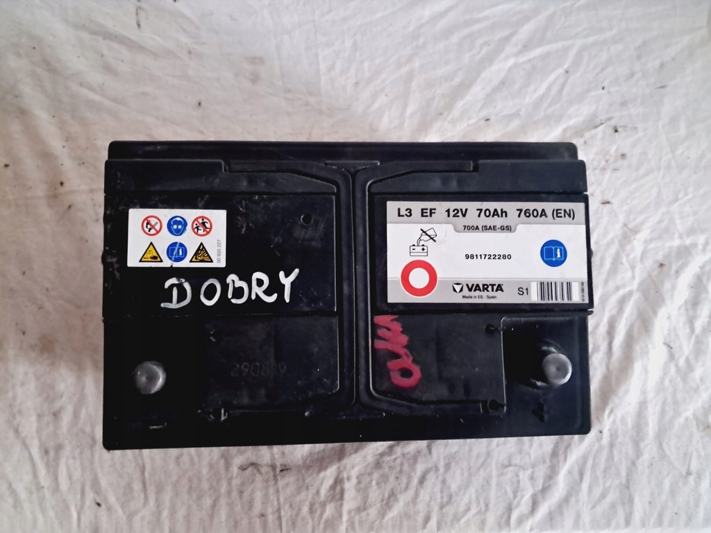 Akumulator Varta 70AH 760A 12V 9811722280 - 15239648777 - oficjalne ...