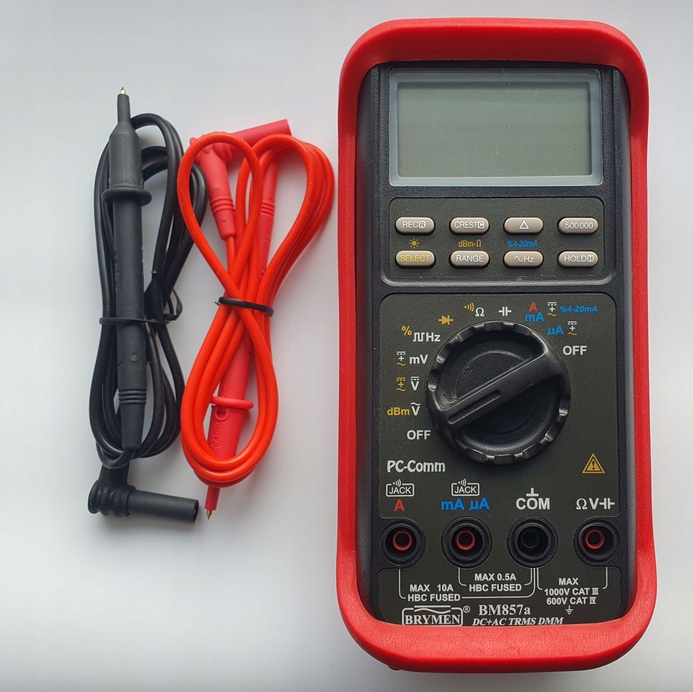 Multimetr cyfrowy BRYMEN BM857a - 14693297884 - oficjalne archiwum Allegro