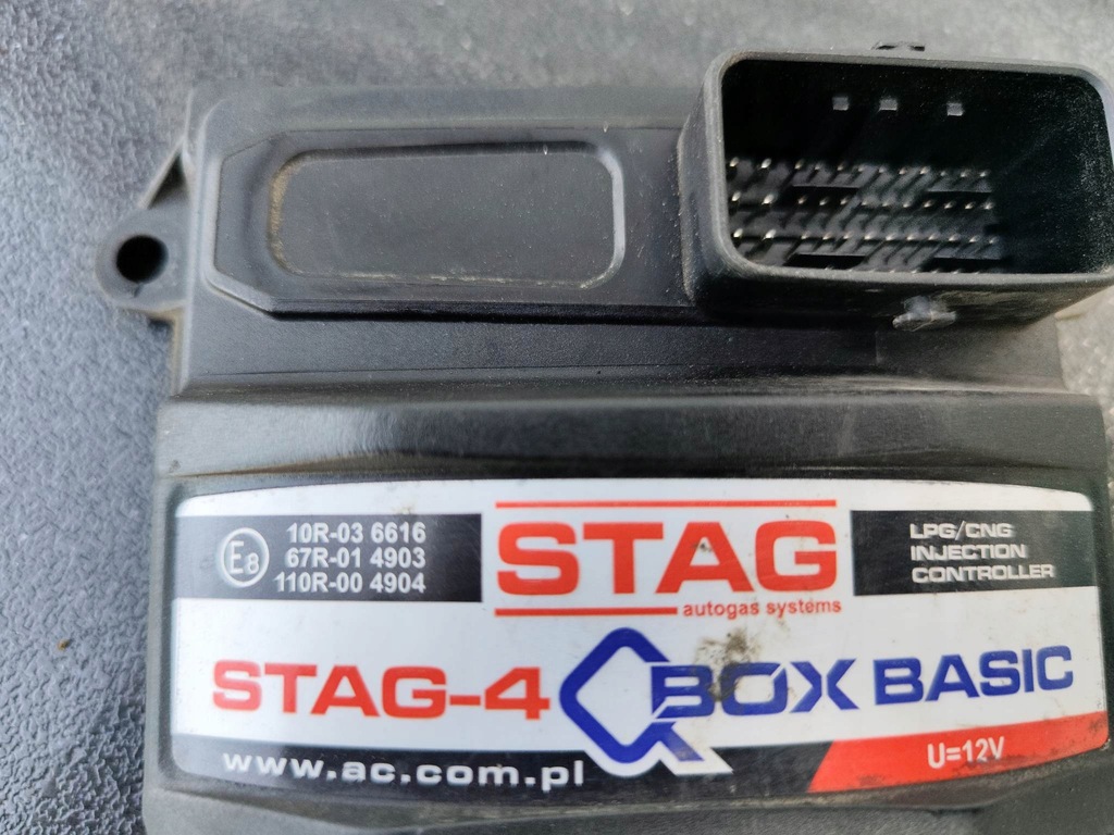 Sterownik LPG/CNG STAG-4 Q-BOX BASIC 4-cyl POLAND - 14018645946 ...