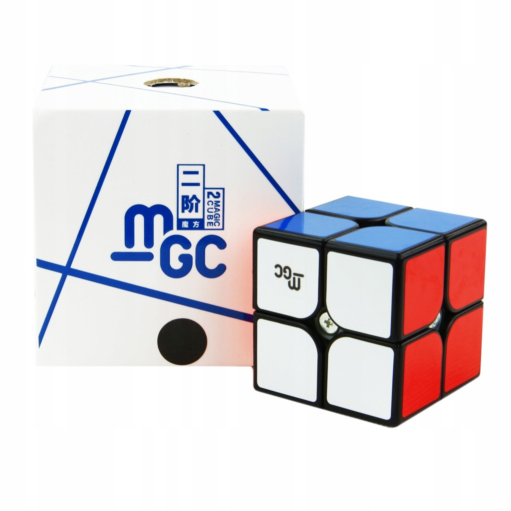 YJ MGC 2x2x2 Magnetic Cube Black - 9323857303 - oficjalne archiwum Allegro