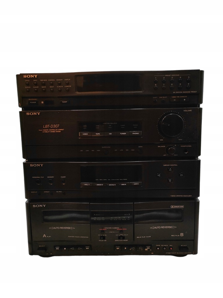 Wieża stereo Sony LBT-D307 - 13433441038 - oficjalne archiwum Allegro