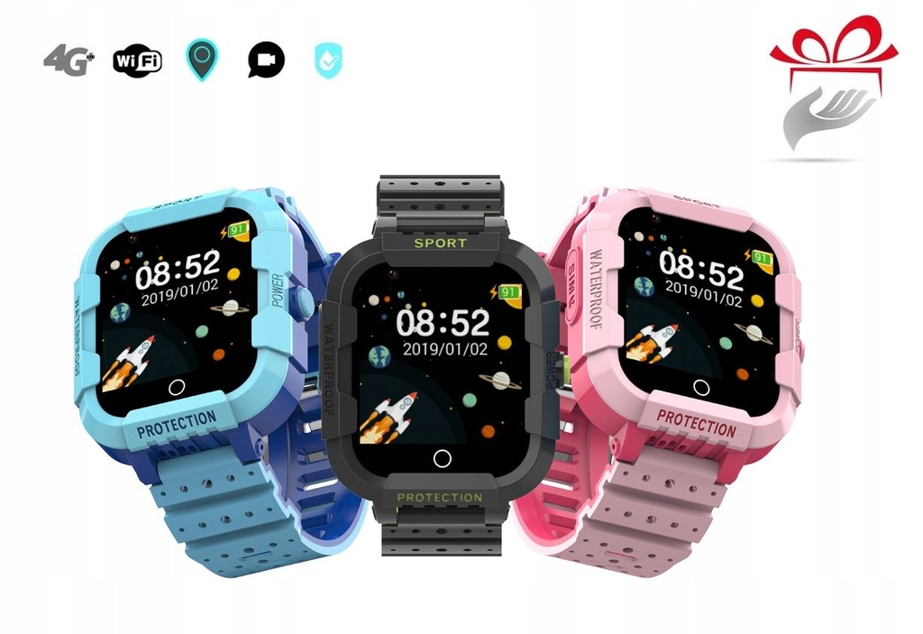 SMARTWATCH DLA DZIECI Lokalizator GPS LTE WATCH 4G - 8354773352 ...