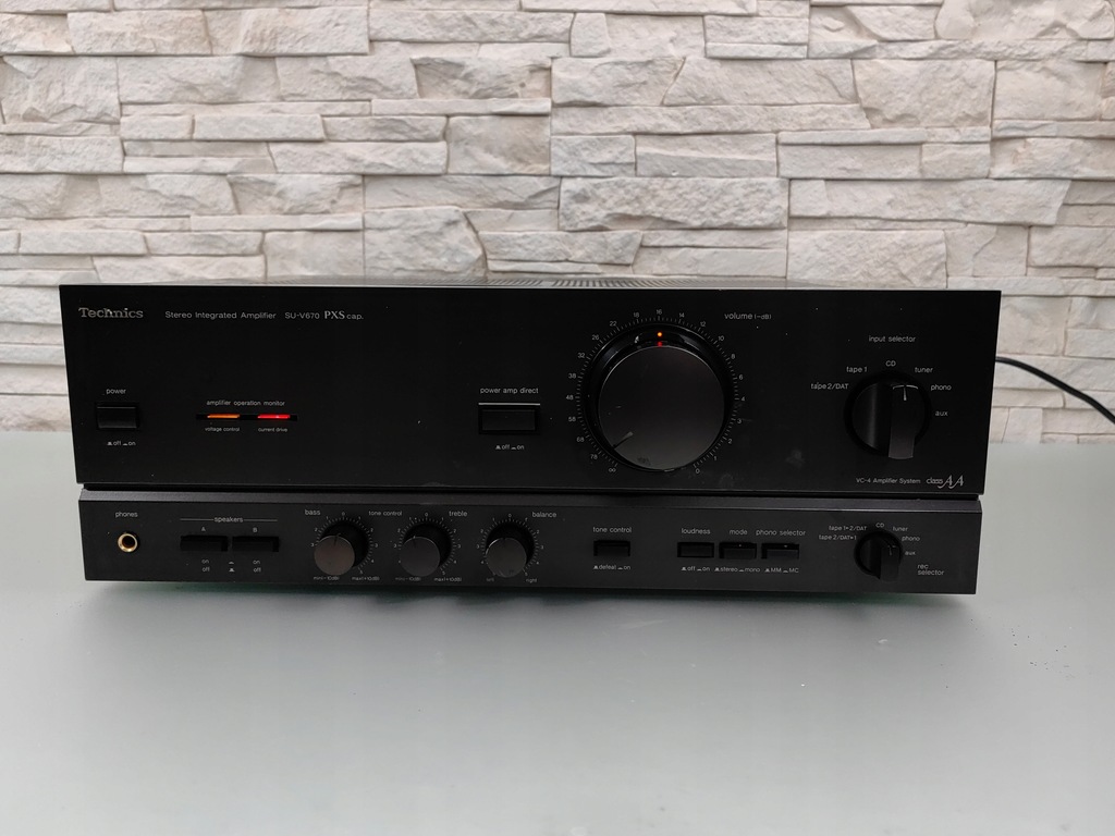TECHNICS SU-V670 Japoński wzmacniacz stereo - 13638121912 - oficjalne archiwum Allegro