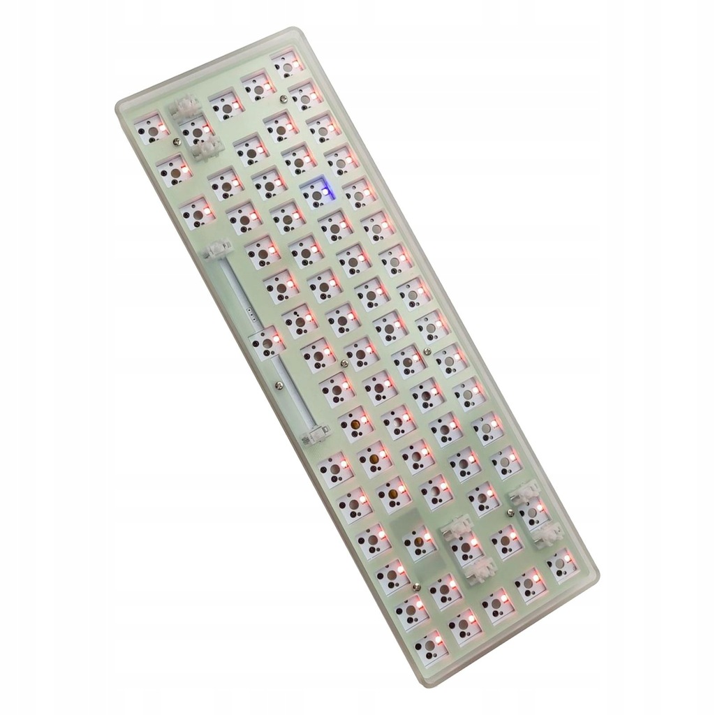 68 Keys Mechanical Keyboard Hot Swappable RGB Wired Bluetooth GK S68 ...