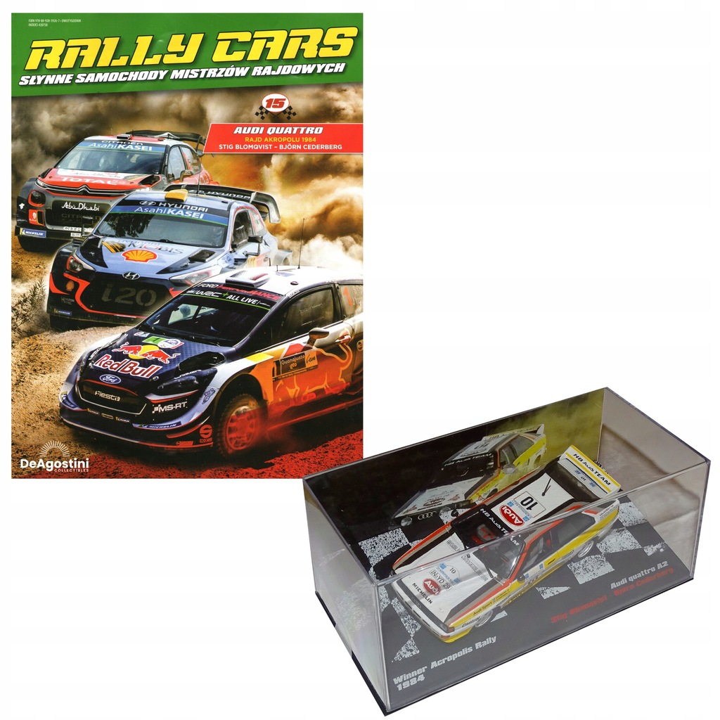 AUDI QUATTRO Kolekcja Rally Cars nr 15 - 14321108570 - oficjalne ...