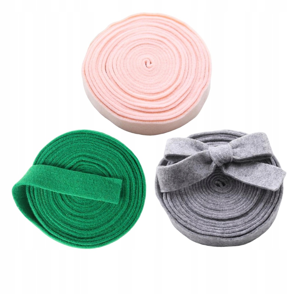 Felt ribbon Wired Felt Fabric Craft Ribbon Roll - 13208001675 ...