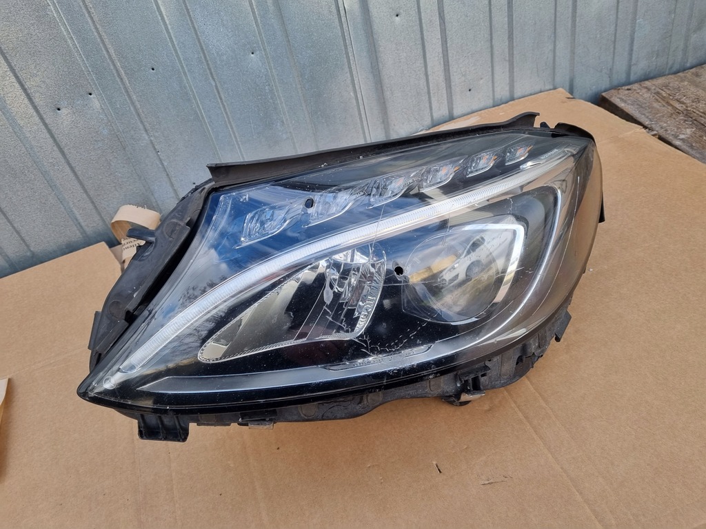 MERCEDES W205 FULL LED LAMPA LEWA PRZOD - 13515878167 - oficjalne ...