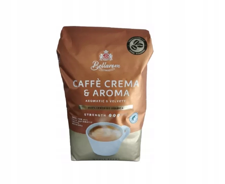 BELLAROM CAFFE CREMA & AROMA 1KG ZIARNISTA - 13507328886 - oficjalne ...