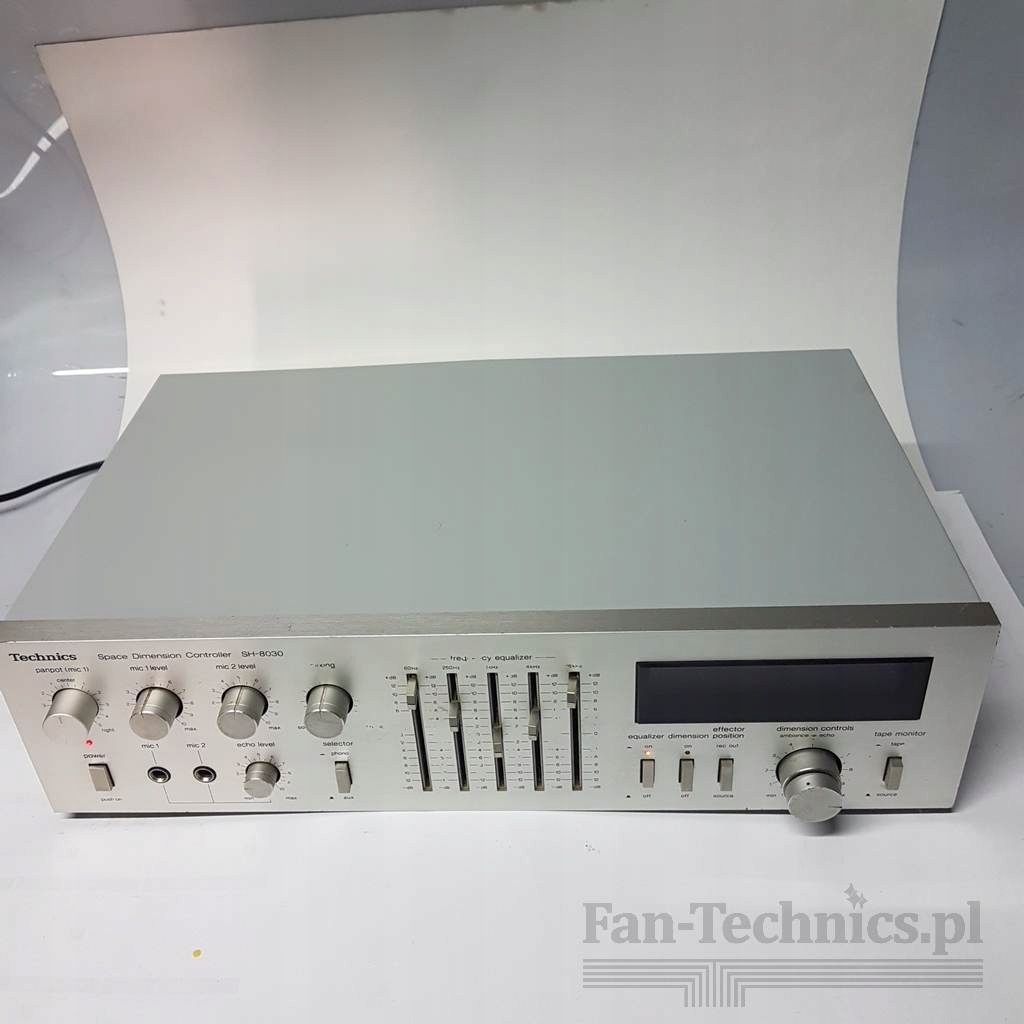Fan-Technics Equalizer Technics SH-8030 Sklep Łódź - 12709479237 - oficjalne archiwum Allegro