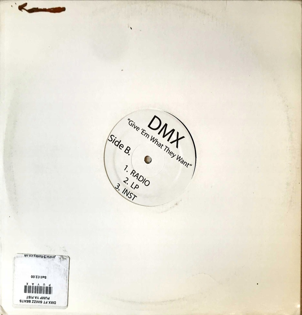 LP DMX PUMP YA FIST FEAT. SWIZZ BEATS - 14524302765 - oficjalne ...
