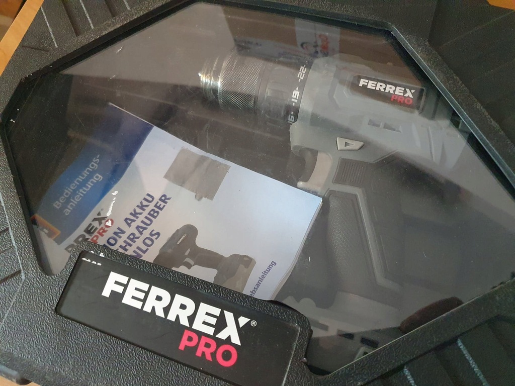 WIERTARKO WKRĘTARKA AKUMULATOROWA FERREX PRO 20V - 12297701676 ...