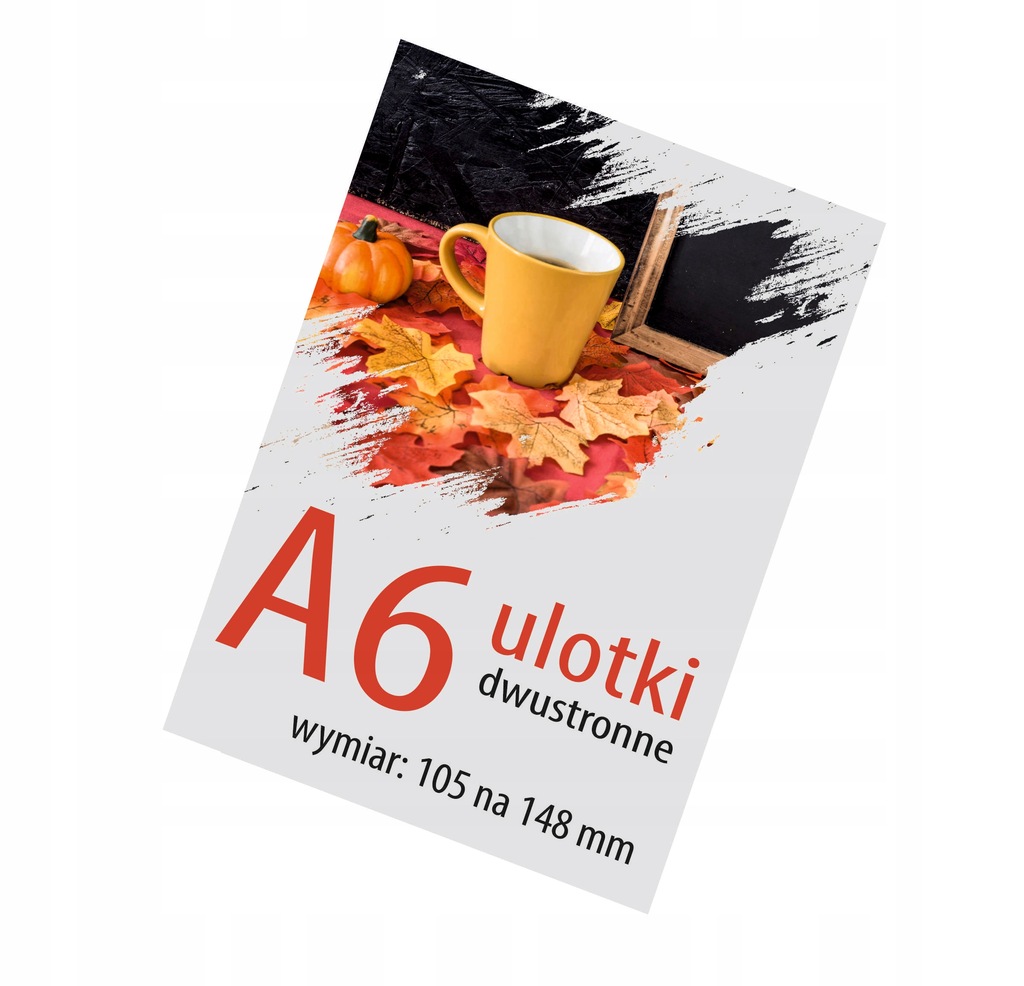 ulotki A6 5000 sztuk - 11685071648 - oficjalne archiwum Allegro
