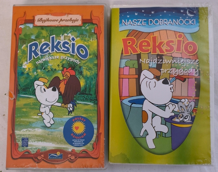 KASETA wideo VHS Bajka REKSIO - 13160202547 - oficjalne archiwum Allegro
