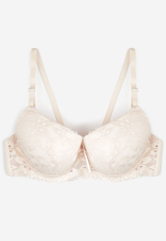 Born2Be Beżowy Biustonosz damski 85C Full Cup - 13422430978 - oficjalne ...