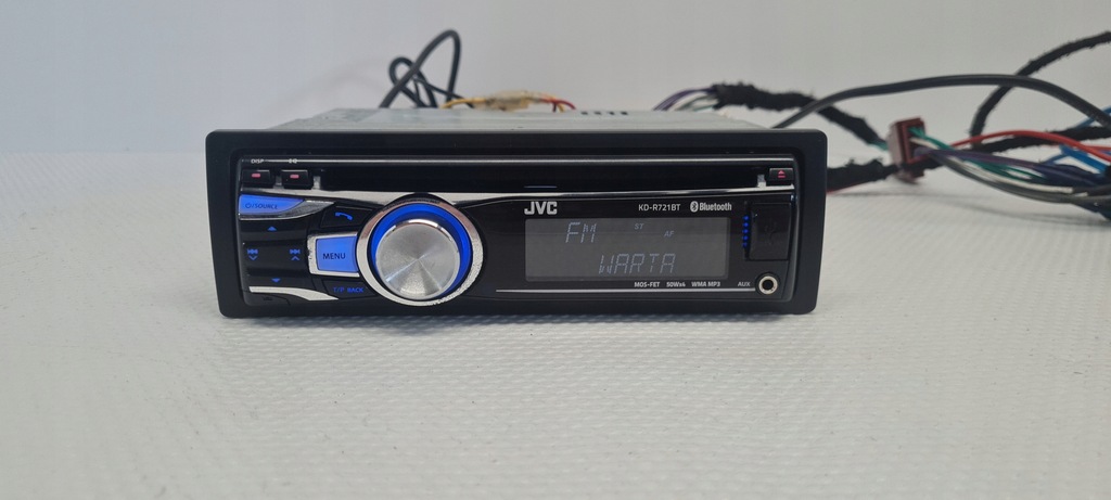 JVC KD-R721BT Radioodtwarzacz Cd Mp3 AUX USB - 15412162703 - oficjalne archiwum Allegro